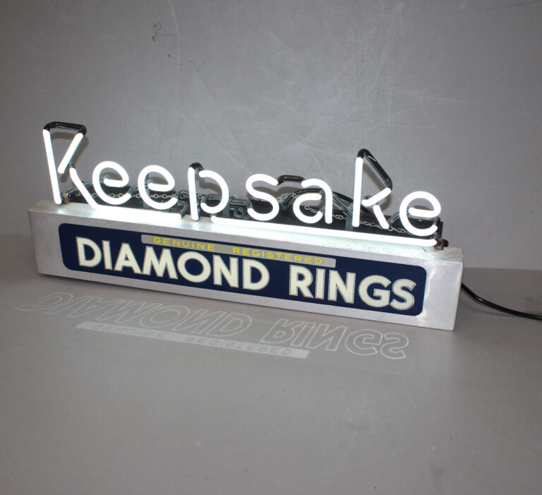 Bargain John's Antiques | Keepsake Diamond Rings Jeweler's - Neon ...